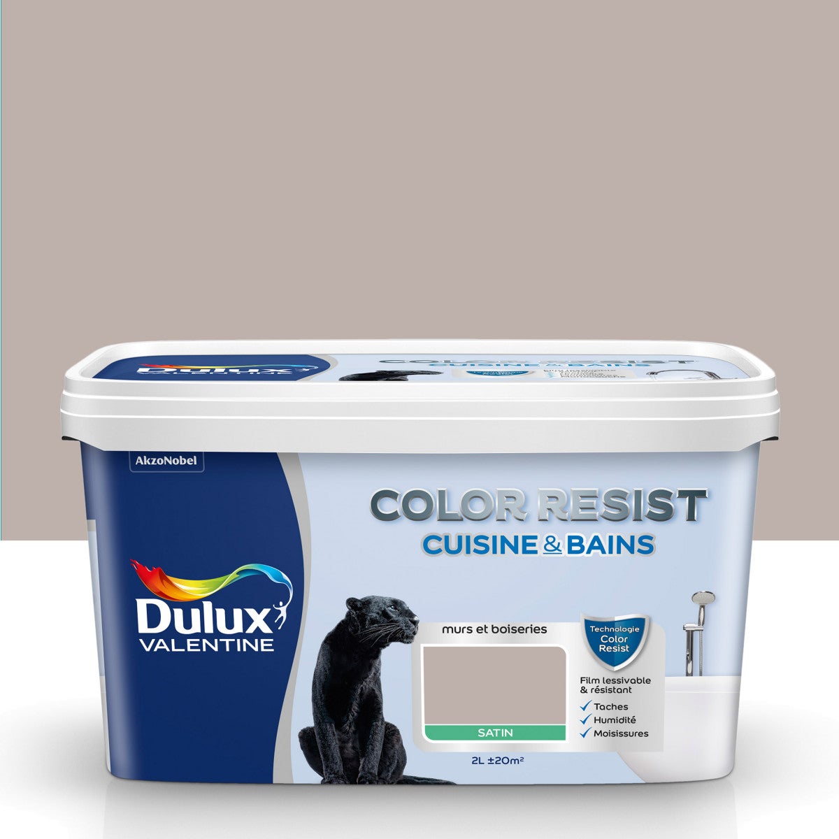 Peinture Color Resist Cuisine & Bains Marron Glacé | Leroy Merlin