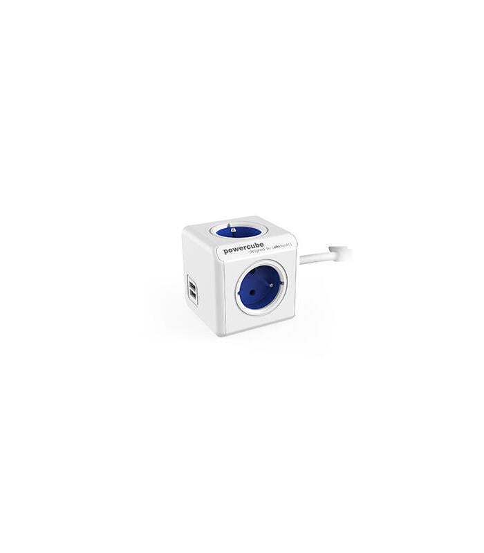 Allocacoc 2402bl/freupc socle multiple 1,5 m 4 prises ca int rieur bleu ...