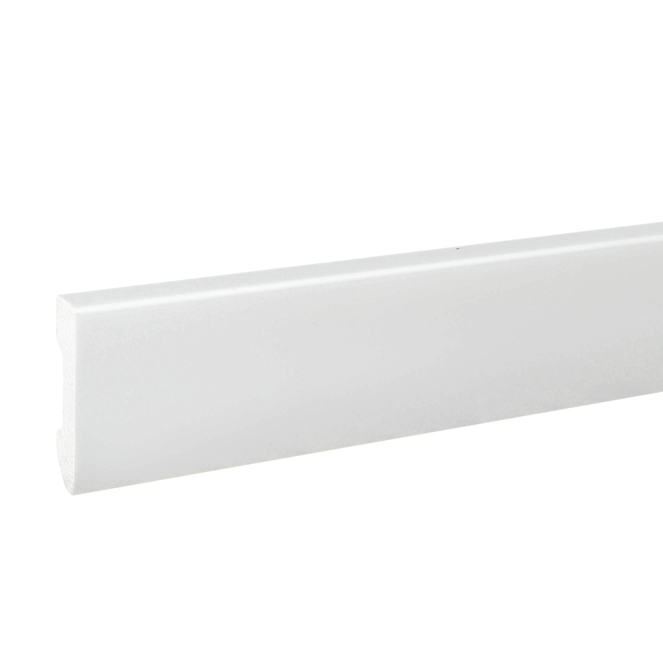 PROVISTON Plinthe 16 x 60 x 2000 mm Plinthe moderne profilé carré ...