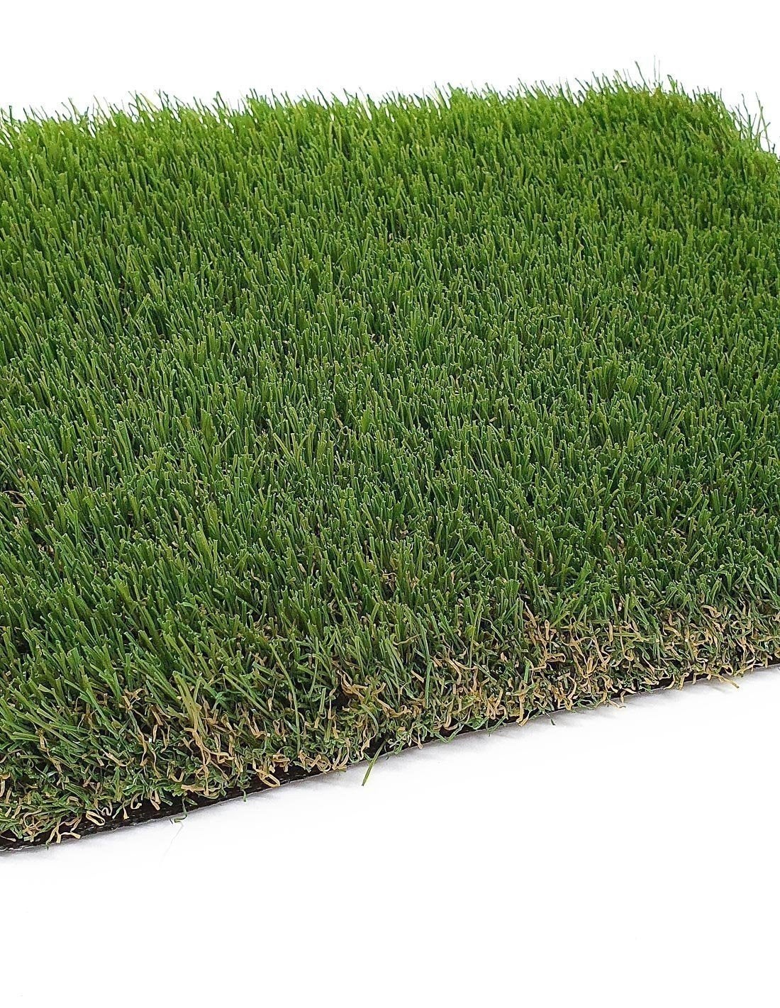 Césped Artificial Bolonia DELUXE 35mm - Hierba con Protección UV | 2 x ...