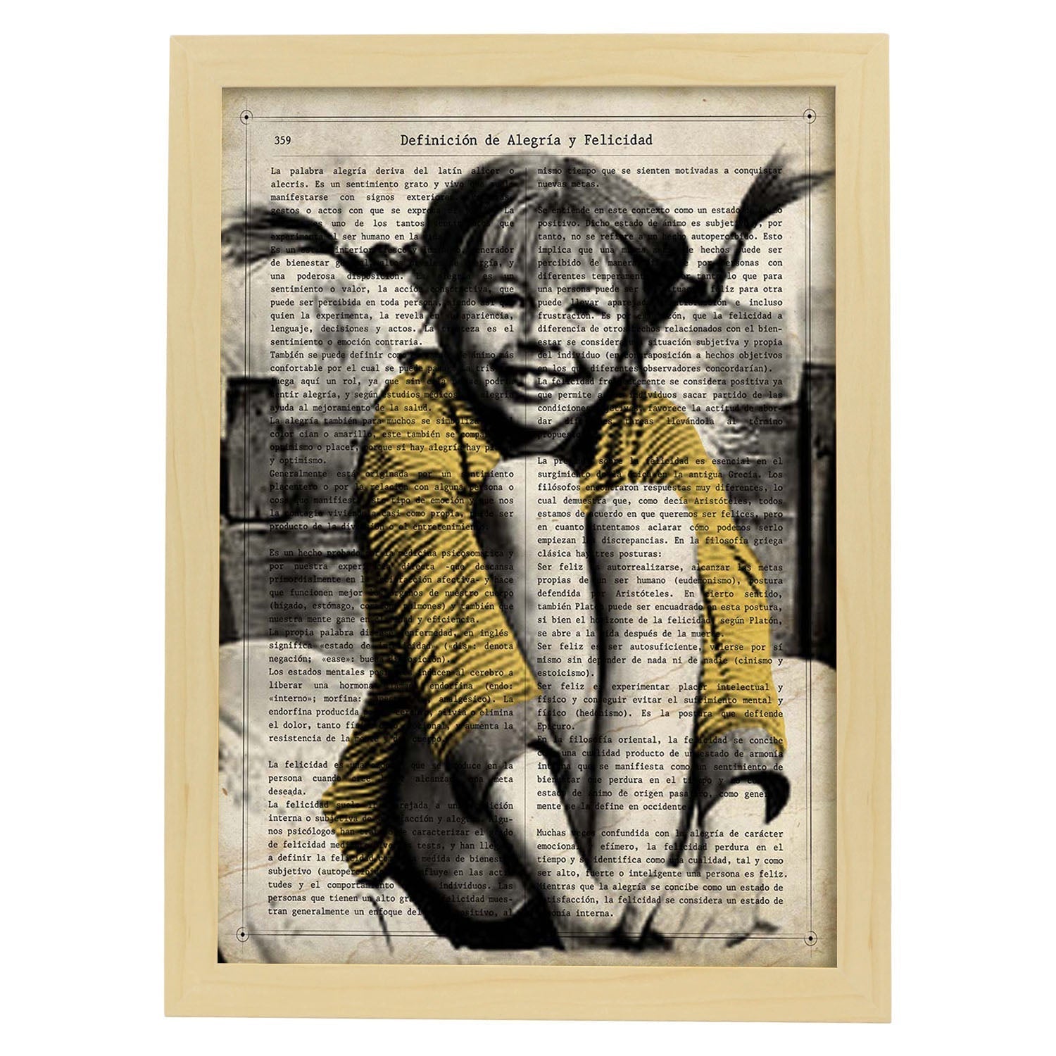 Poster De Pippi Langstrumpf Blanco Y Negro Láminas De Personajes ...