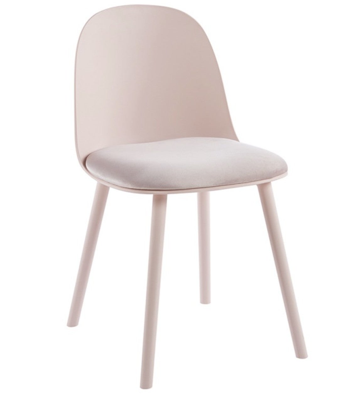 Chaise avec coussin d'assise en velours Kalipo - Confort et modernité ...