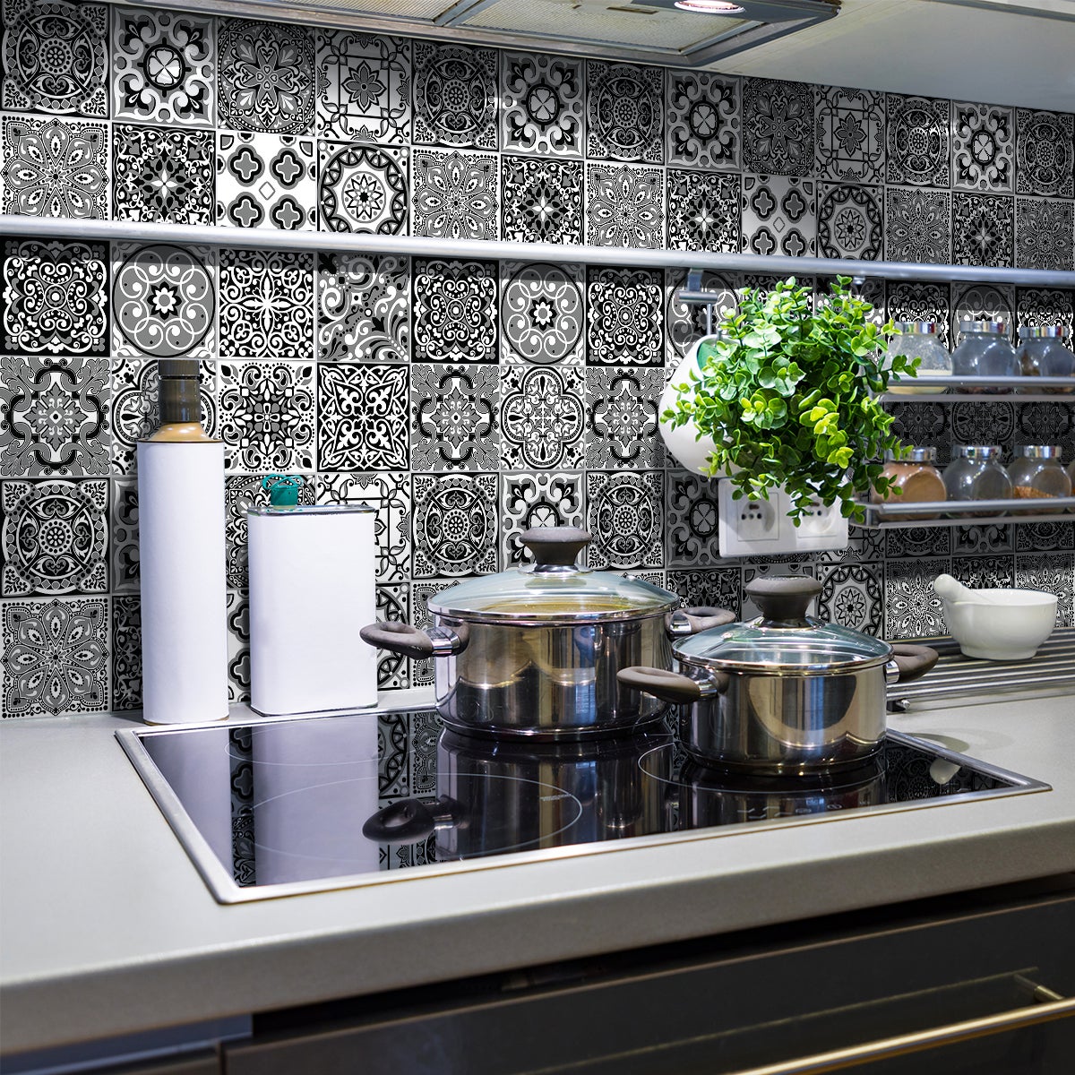 24 vinilos azulejos spritziana - adhesivo de pared - revestimiento ...