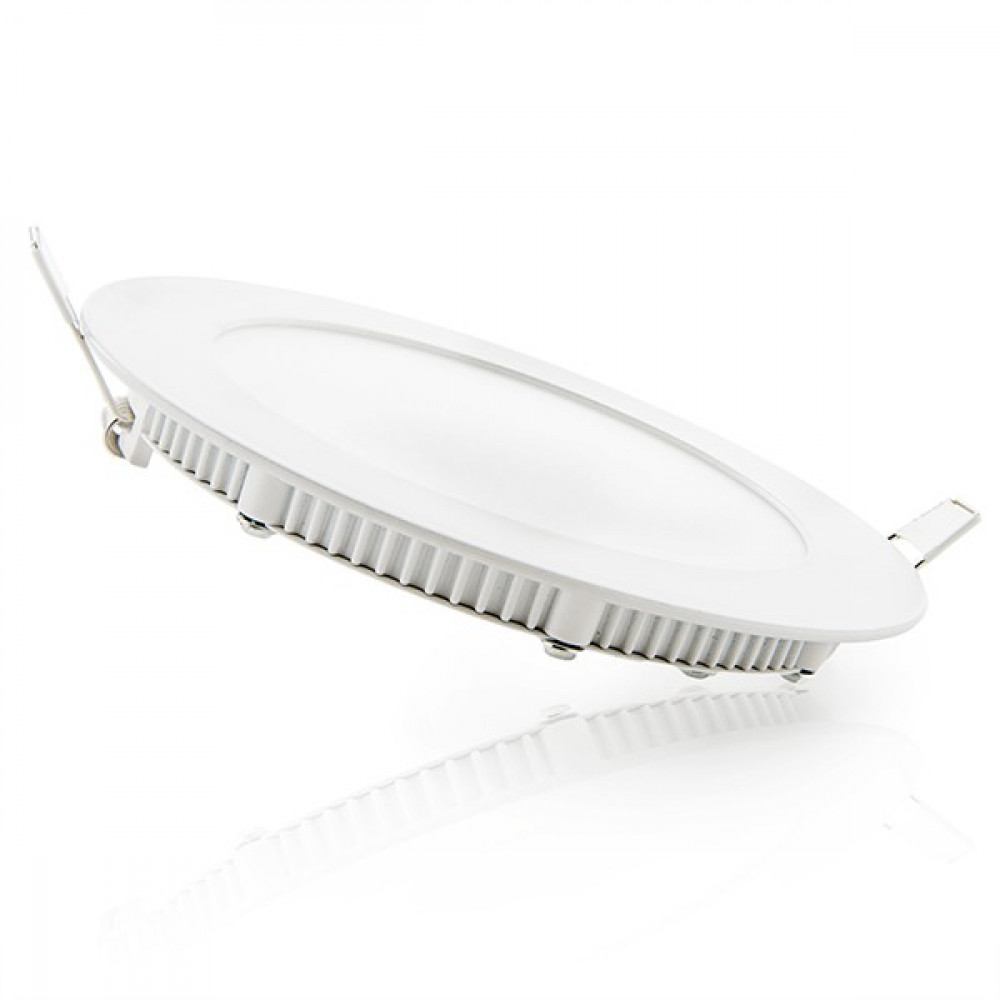 Panneau LED 9 W 900 lm 6 000 °K circulaire 40 000 h [HO-PLCIR9W-CW] | Leroy Merlin