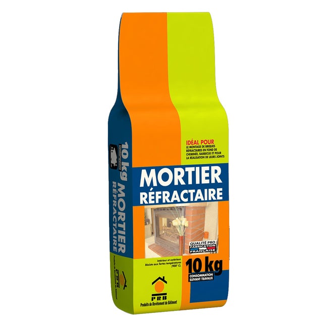 Mortier refractaire haute temperature au meilleur prix | Leroy Merlin