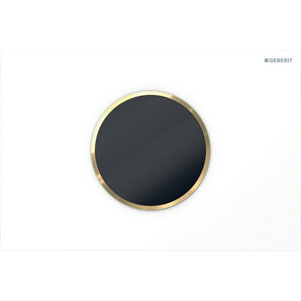 Geberit Sigma10 Mando de WC con accionamiento eléctrico de la cisterna ...