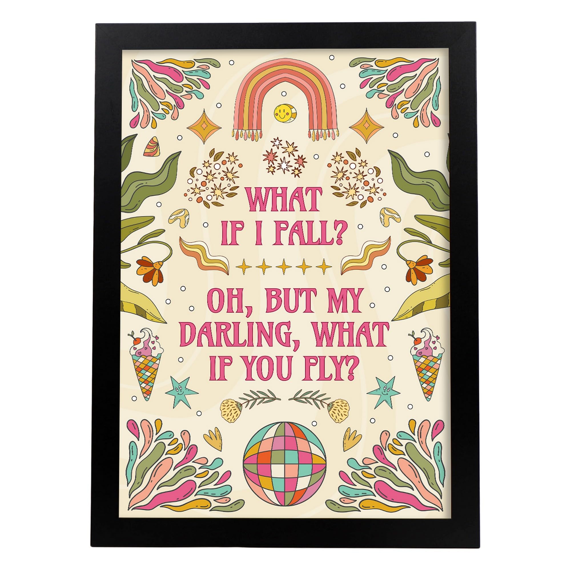 Nacnic Lámina Poster De Qué Pasa Si Fallo Cuadros Decorativos Para Tu ...