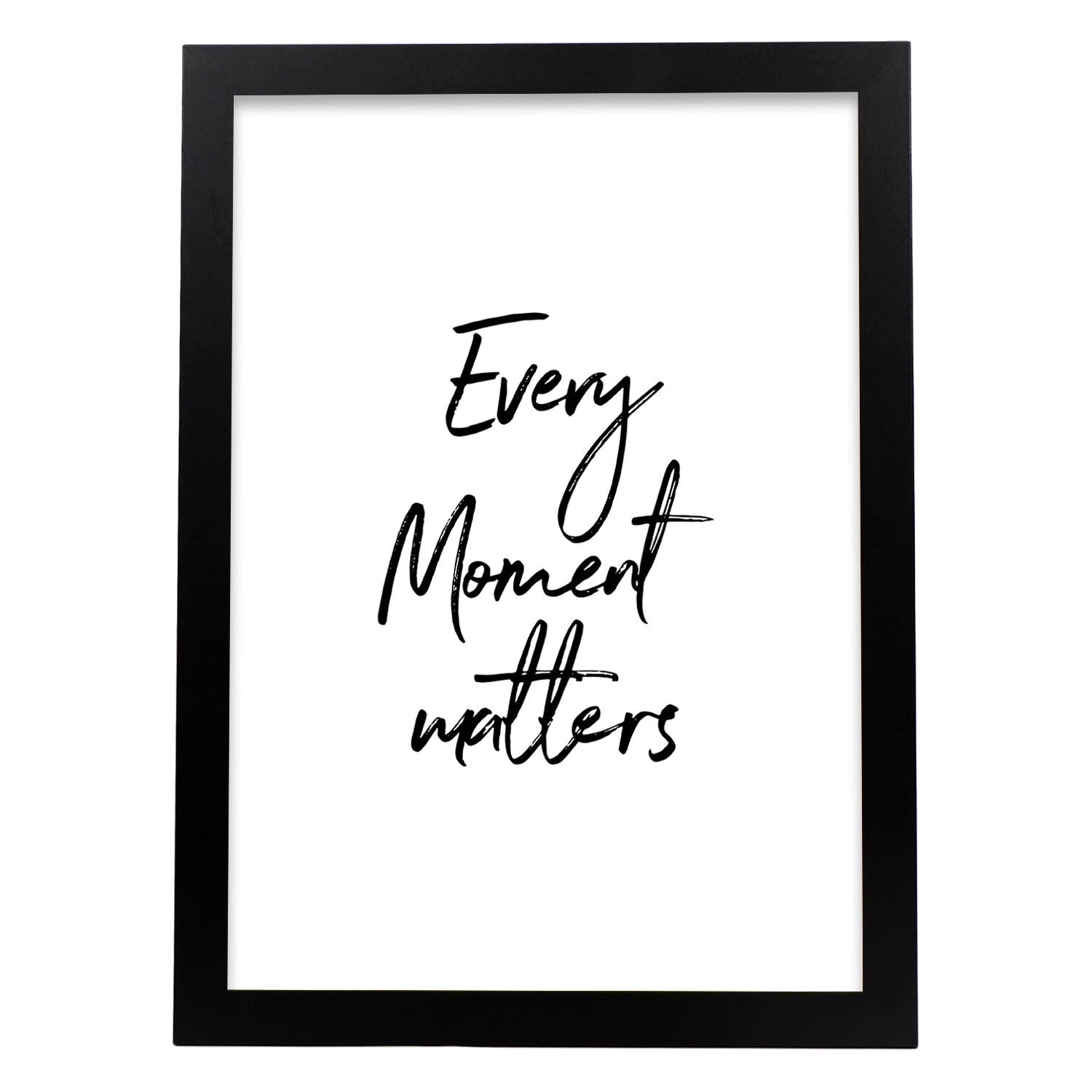 Poster Con Frase Inspiracional. Lámina De Decoración 'todo Momento ...