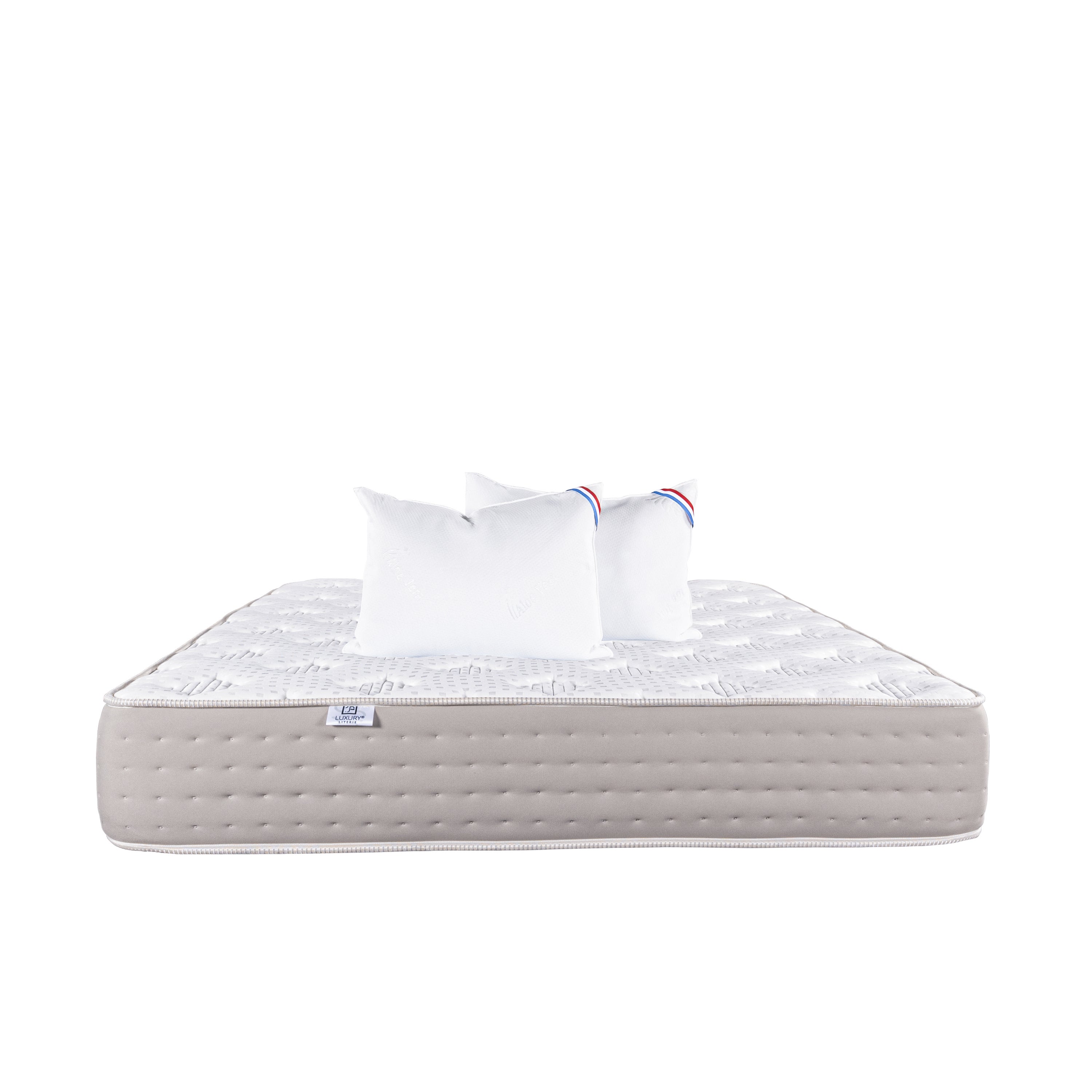 Matelas 140x200 cm, Dreamlux, 26 cm , ressorts ensachés, mousse haute ...