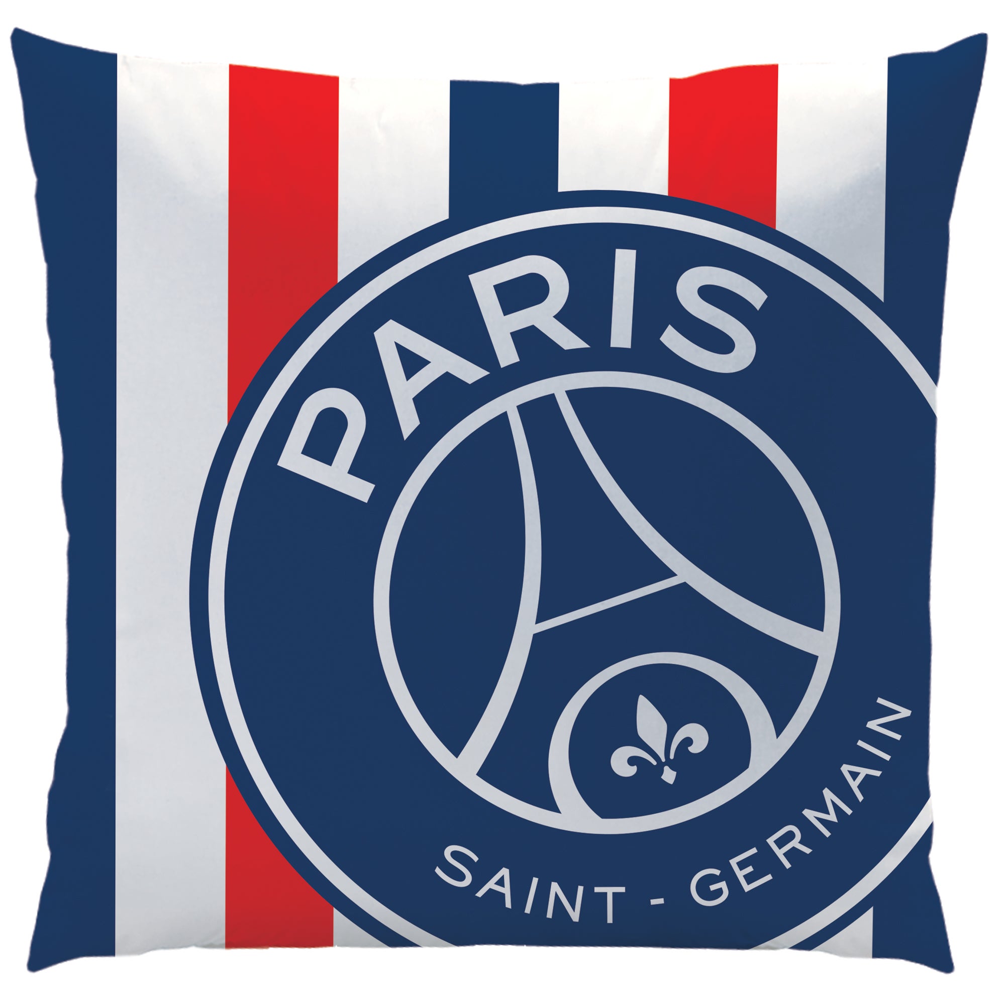 Coussin imprimé 100% polyester, PSG RAYURES | Leroy Merlin