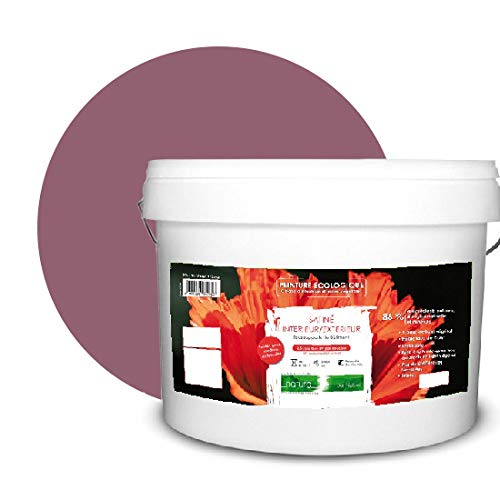Violet Prune-Peinture interieur exterieur aspect satin Natura - Violet ...