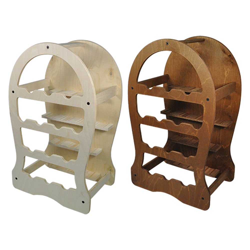 PORTA BOTELLAS 33 pos. - cm oscuro. 61 x 27 x h.96 | Leroy Merlin