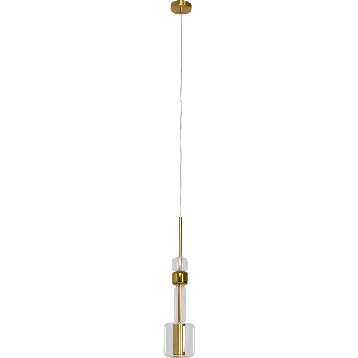Suspension Candy Bar 13cm dorée Kare Design | Leroy Merlin