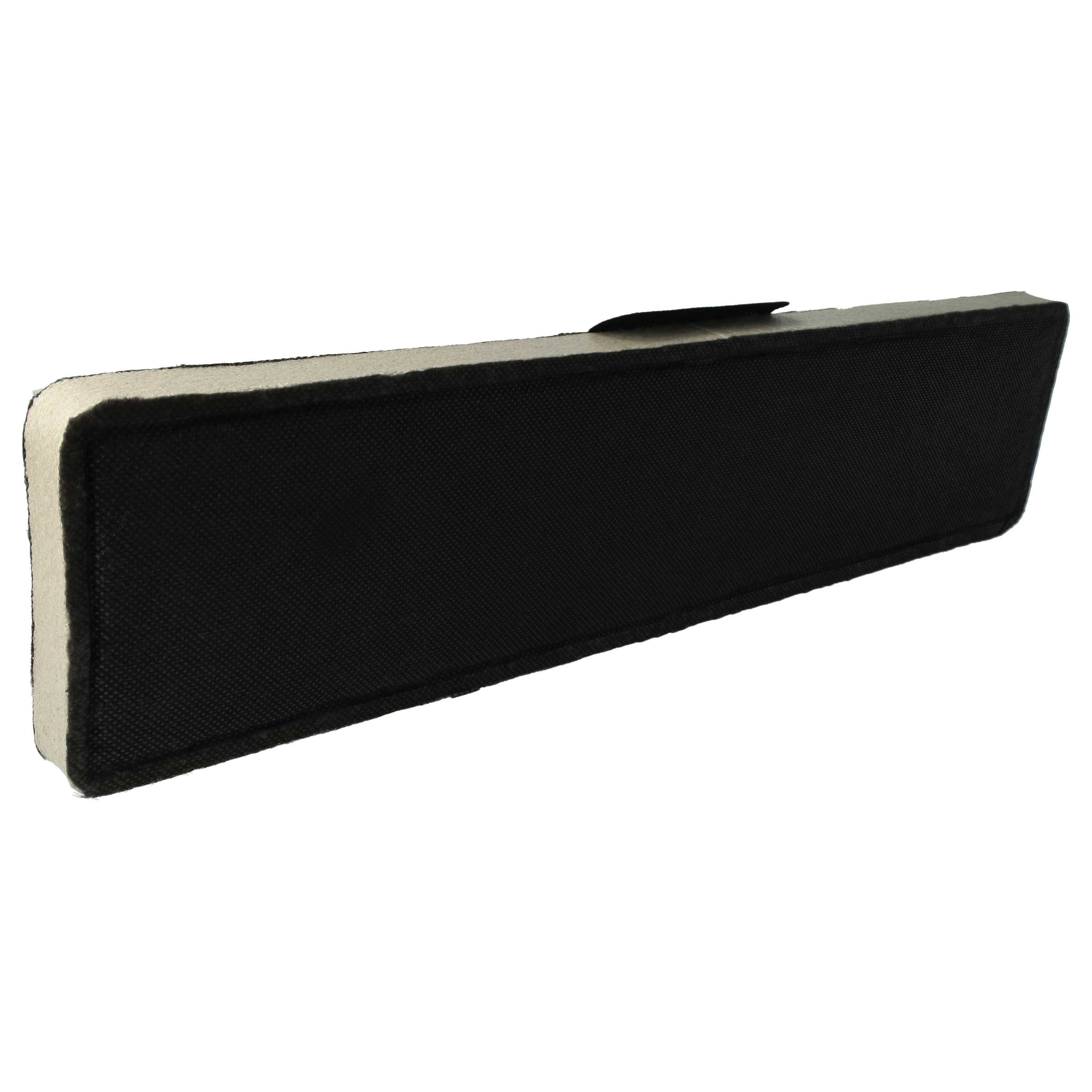 Vhbw 1x Filtre à charbon actif compatible avec Miele DA 1200, DA 1255 ...