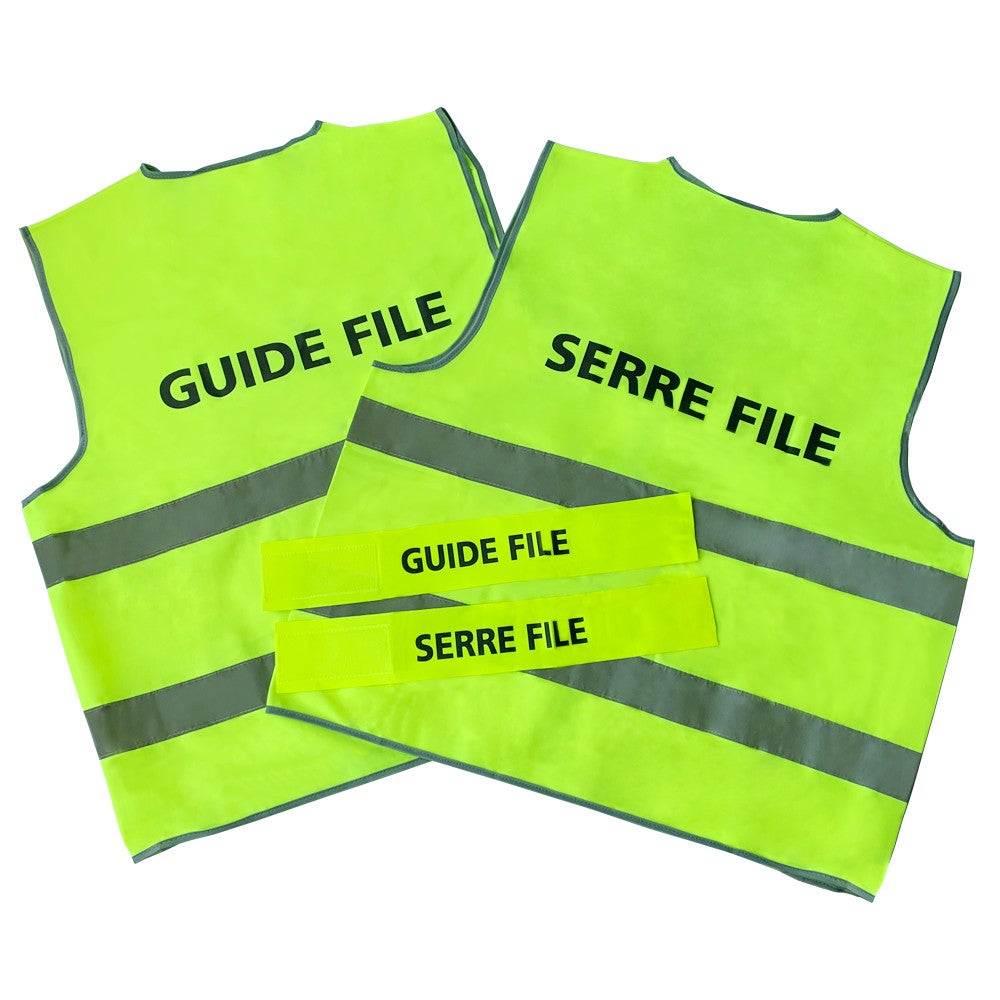 Kit d’évacuation incendie guide-file / serre-file, mallette murale, 2 ...