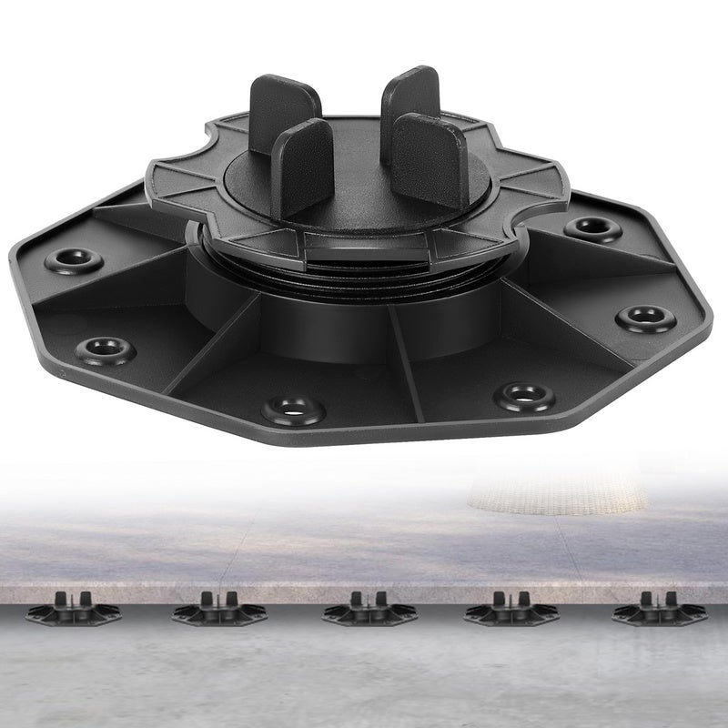 50x Plots réglables 19/28mm Plot terrasse dalle réglable Pour pierre et ...