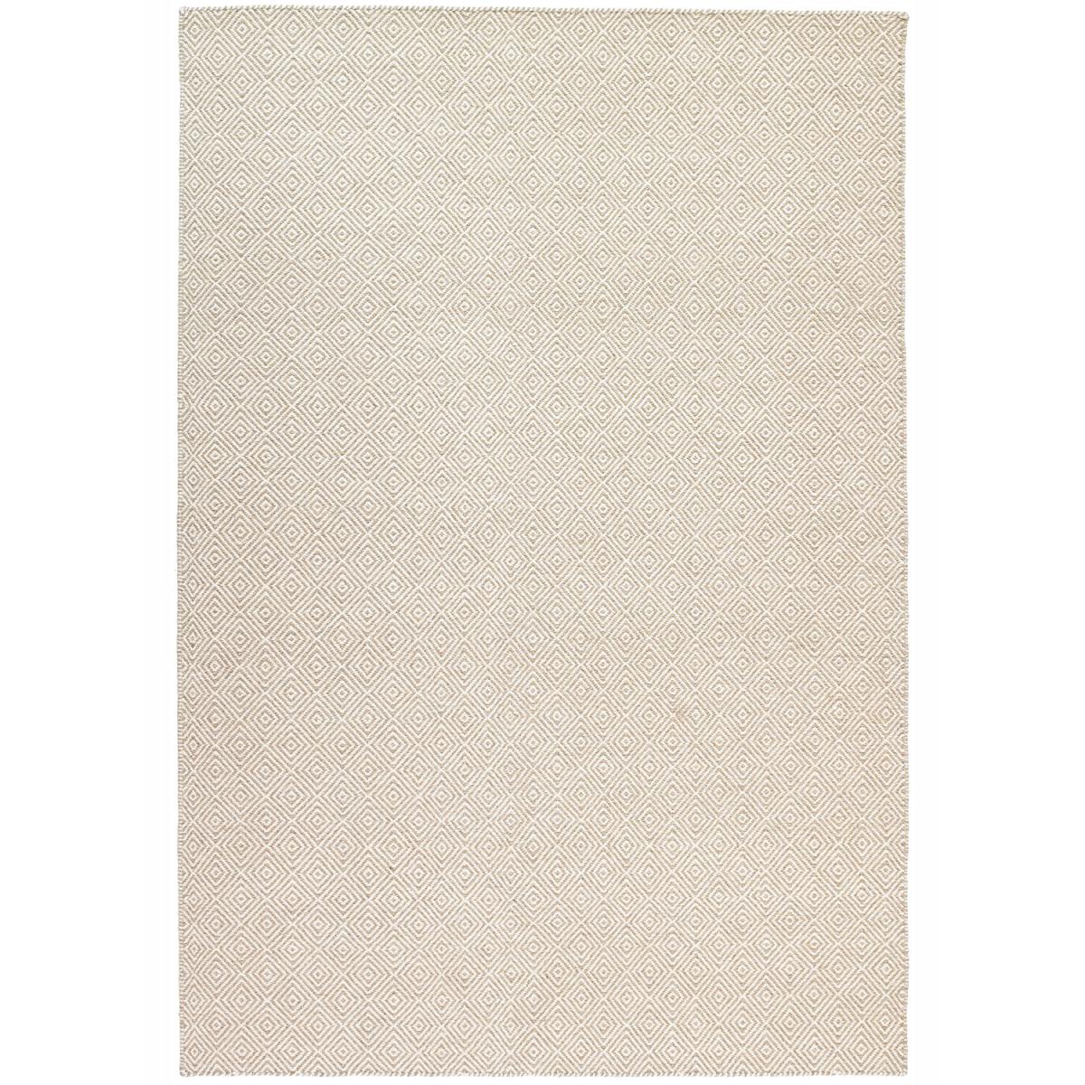 Tapis kilim 200x300 rectangle fait main en laine beige motif ...