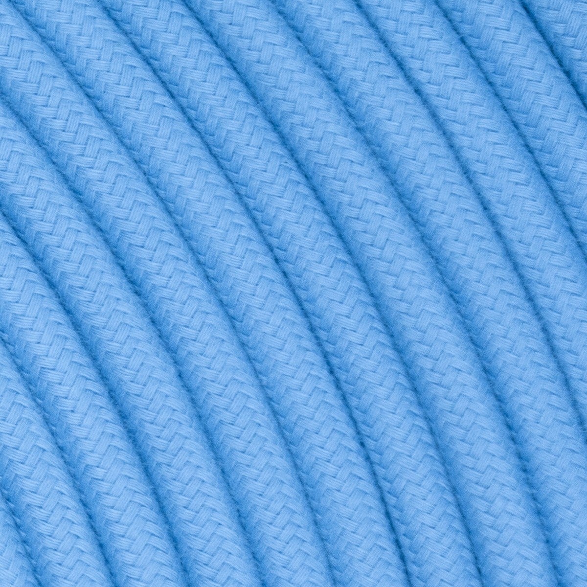 DRESS - Cable Textile Rond 3X0,75 4 mt TO428 AZURÉ | Leroy Merlin