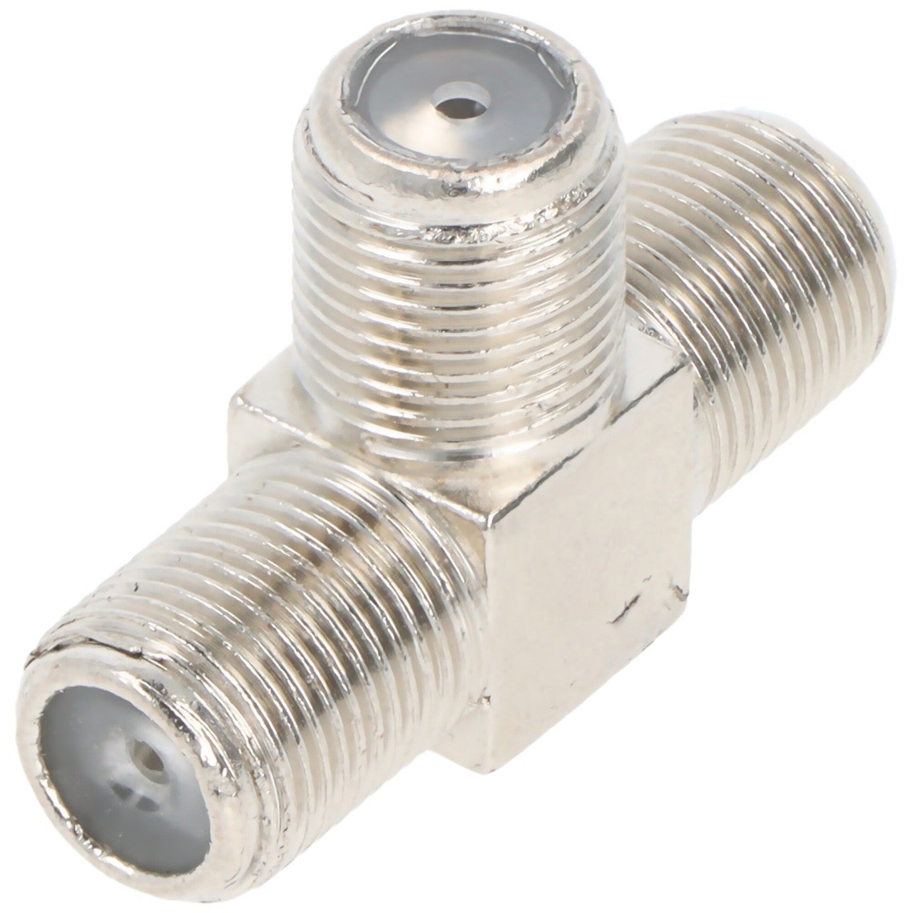 Adaptateur Goobay F, pièce en T : douille F > douille double F ...