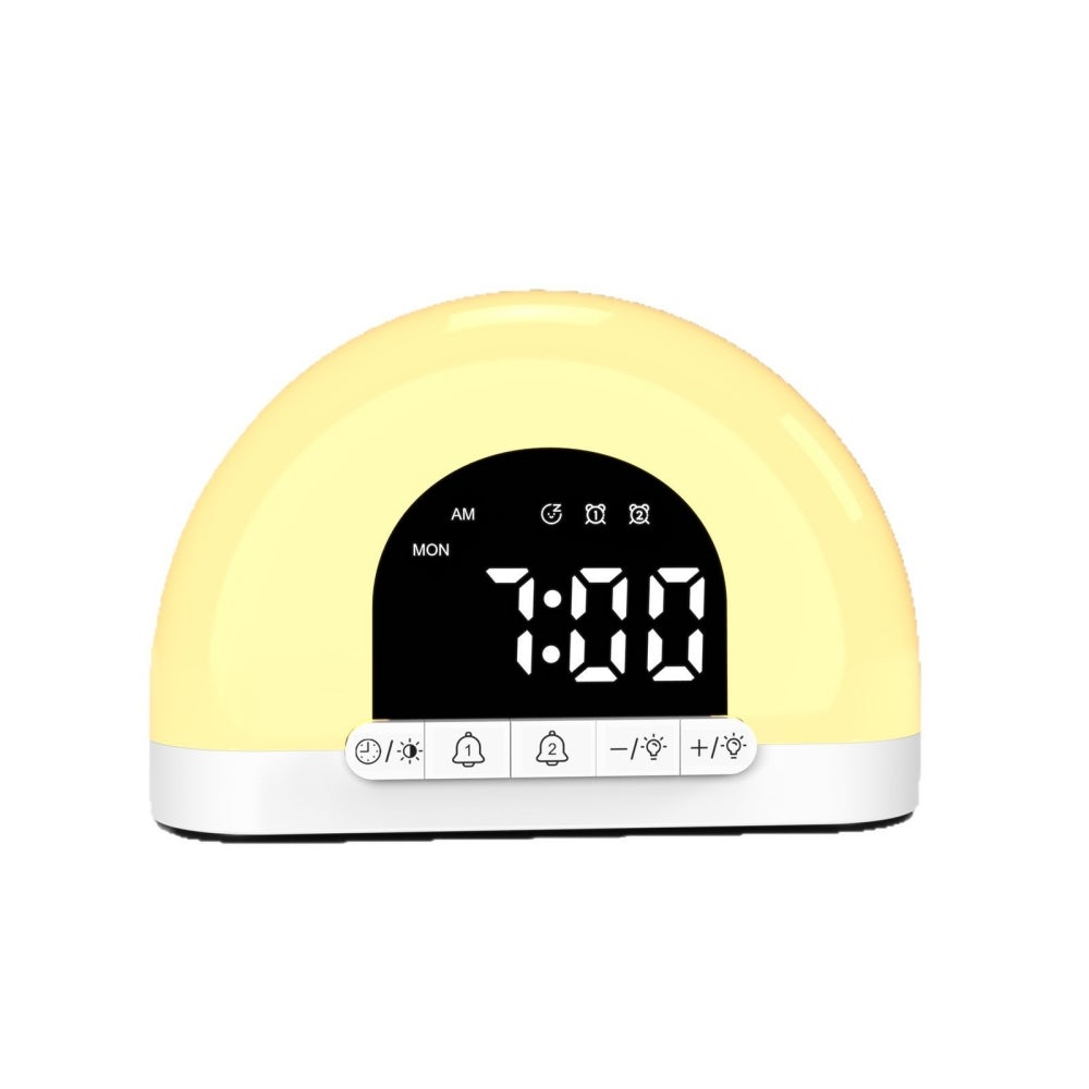 Ce réveil simulateur d'aube propose une simulation de lever de soleil ...
