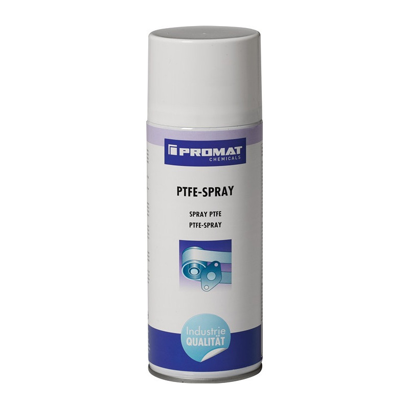 Spray au PTFE blanchâtre 400 ml bombe aérosol PROMAT CHEMICALS (Par 12 ...