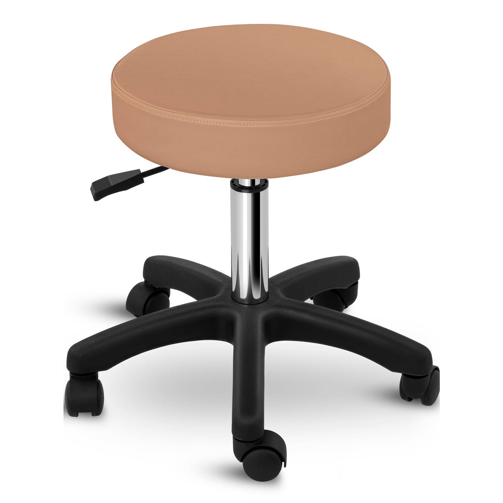 Taburete con ruedas - 450 - 580 mm - 150 kg - Capuchino | Leroy Merlin