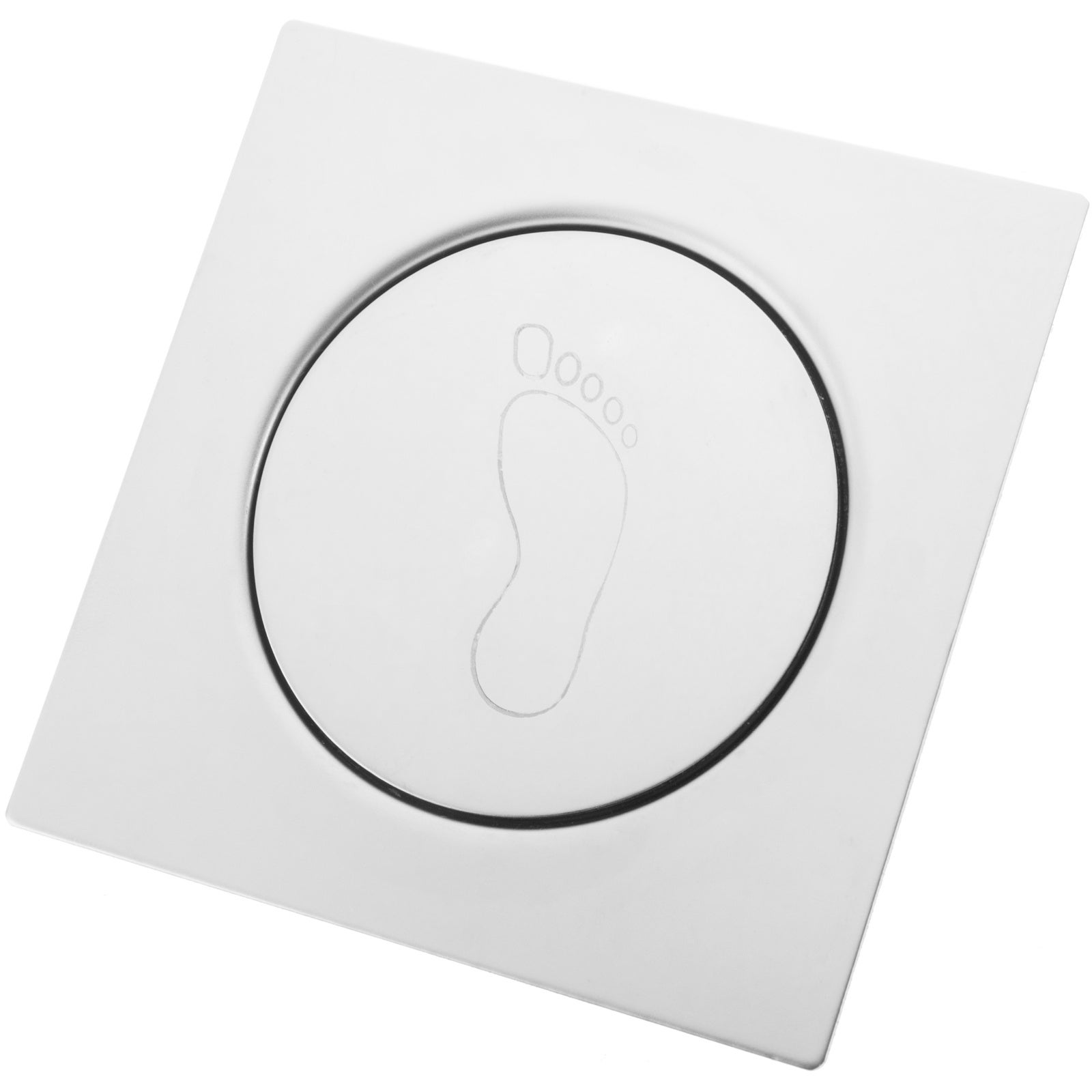 Bonde avec couvercle à pulsation pour sol 15x15 cm | Leroy Merlin