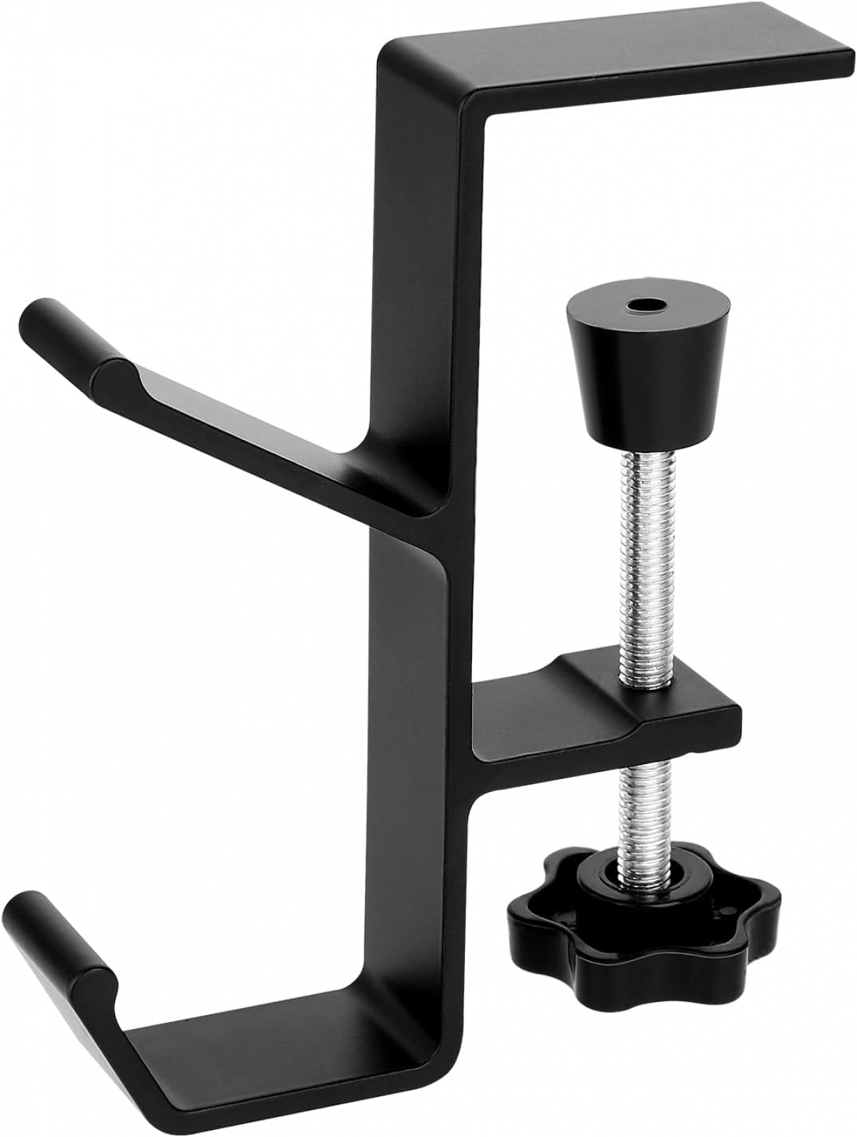Soporte para auriculares - Negro - Con doble gancho - Soporte para ...