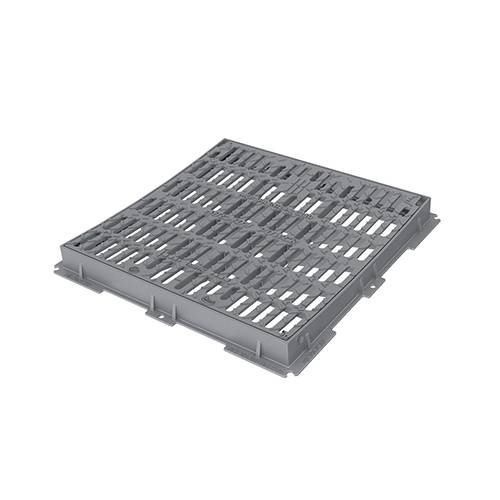 DRAIN CONCAVE EN FONTE C250 70 x 70 cm | Leroy Merlin
