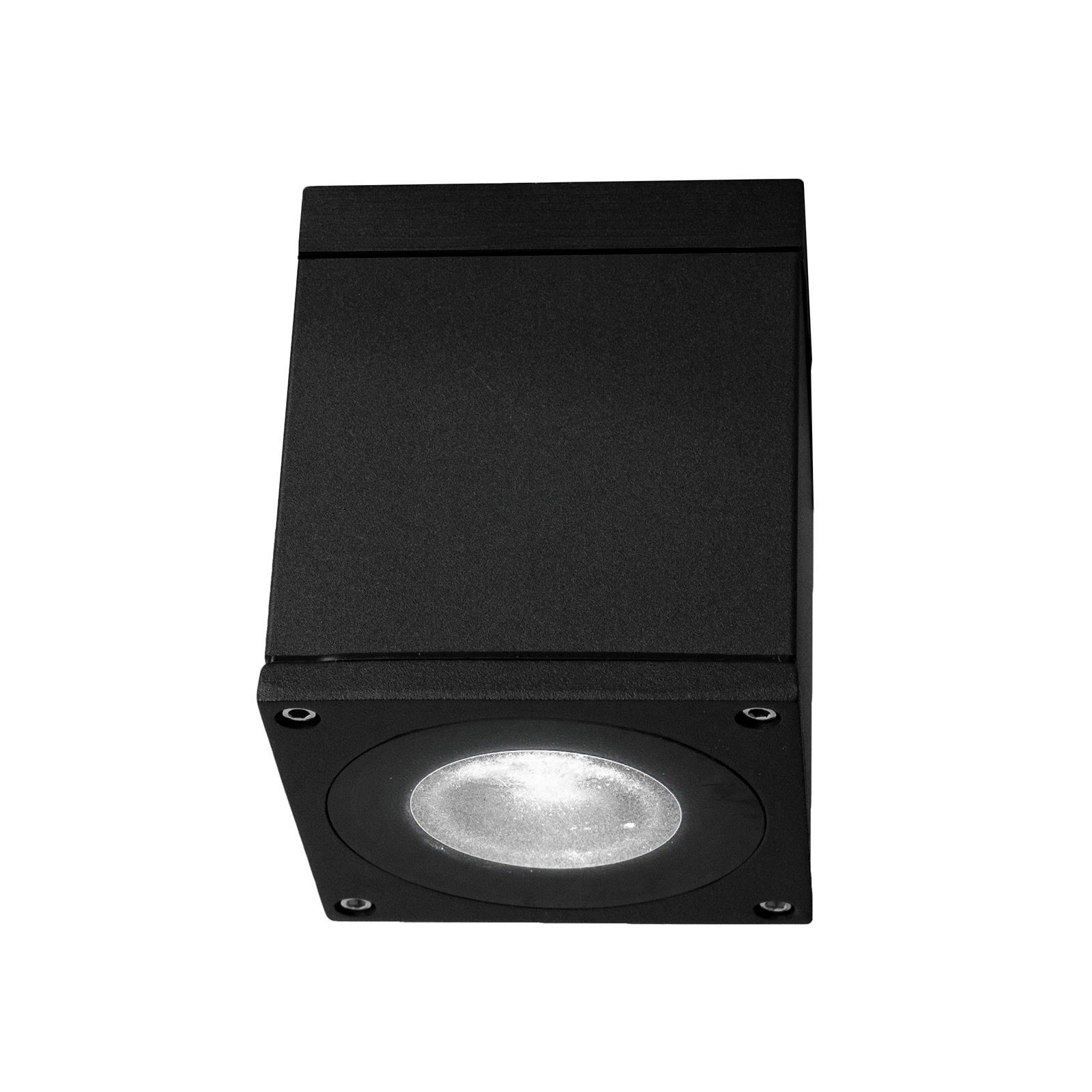 Plafonnier carré LED plafonnier GU10 6W lumière cabine de douche ...