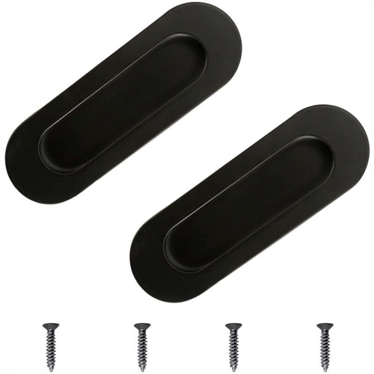 Poignée de porte coulissante - Poignée de meuble - Acier inoxydable -2 ...