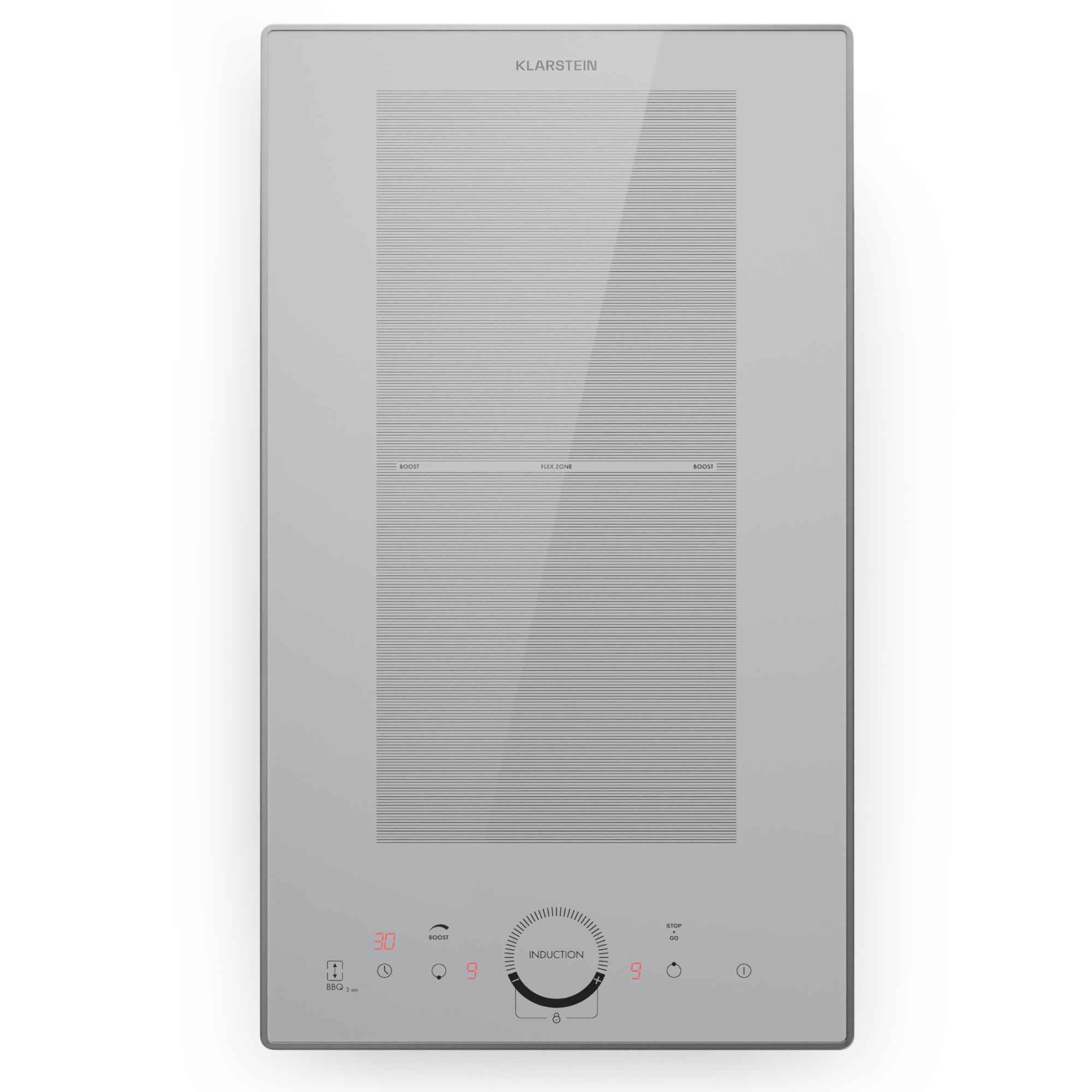 Klarstein Delicatessa Slim Domino Placa inducción 2 zonas 3500W ...