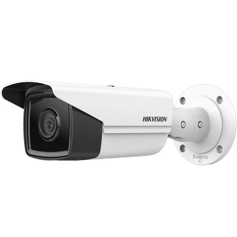 Hikvision 4MP Acusense WDR Bullet cámara de red con lente fija. Led IR ...