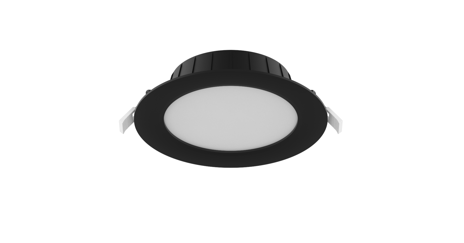 Noxion Downlight LED Hera Plat Noir 9W 900lm - 827-840 CCT | 132mm ...
