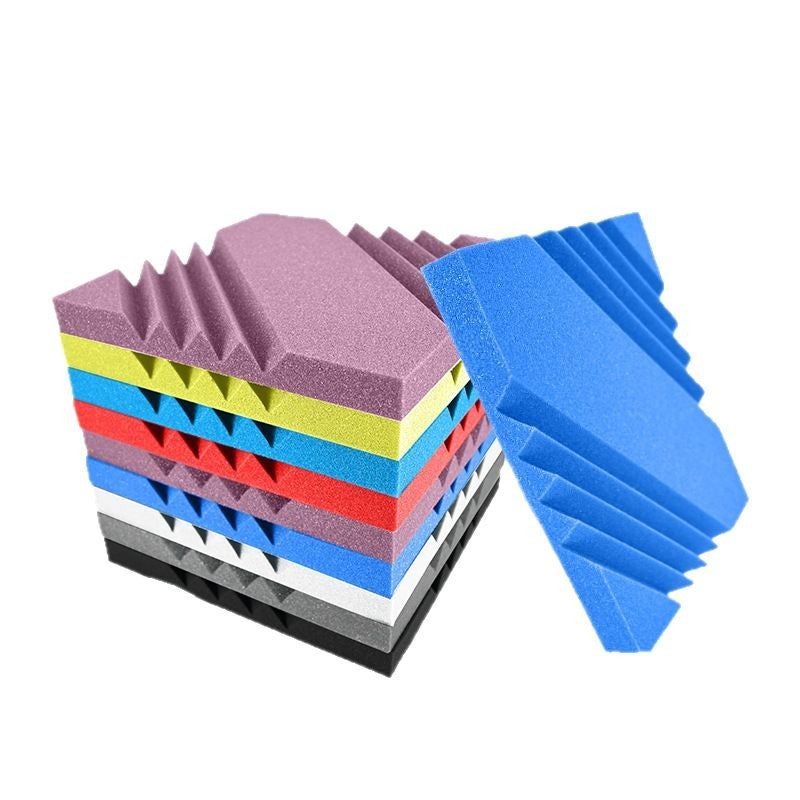 Lot de 12 panneaux d'isolation acoustique en coton sergé ignifuge, 30 x ...