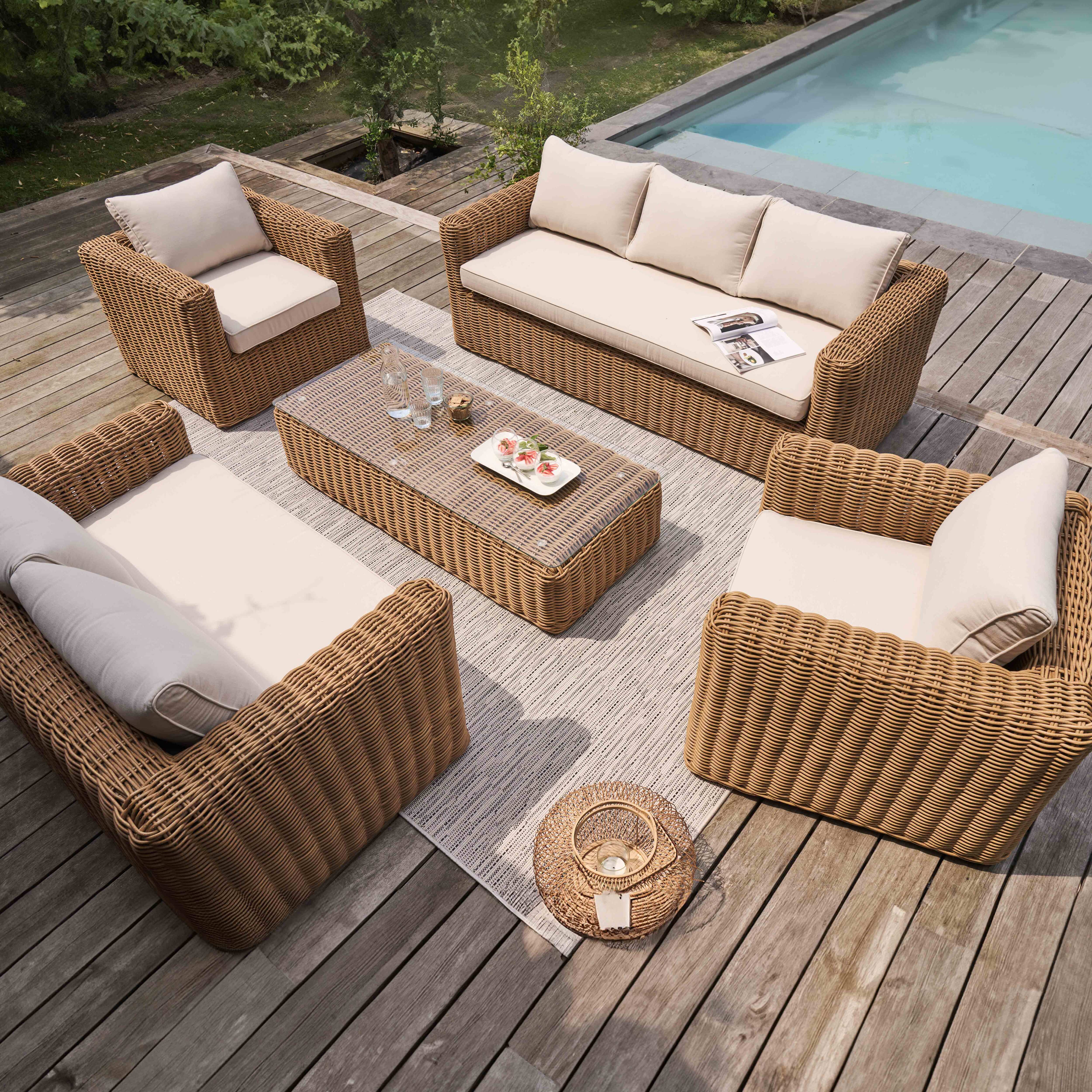 Salon De Jardin Bas