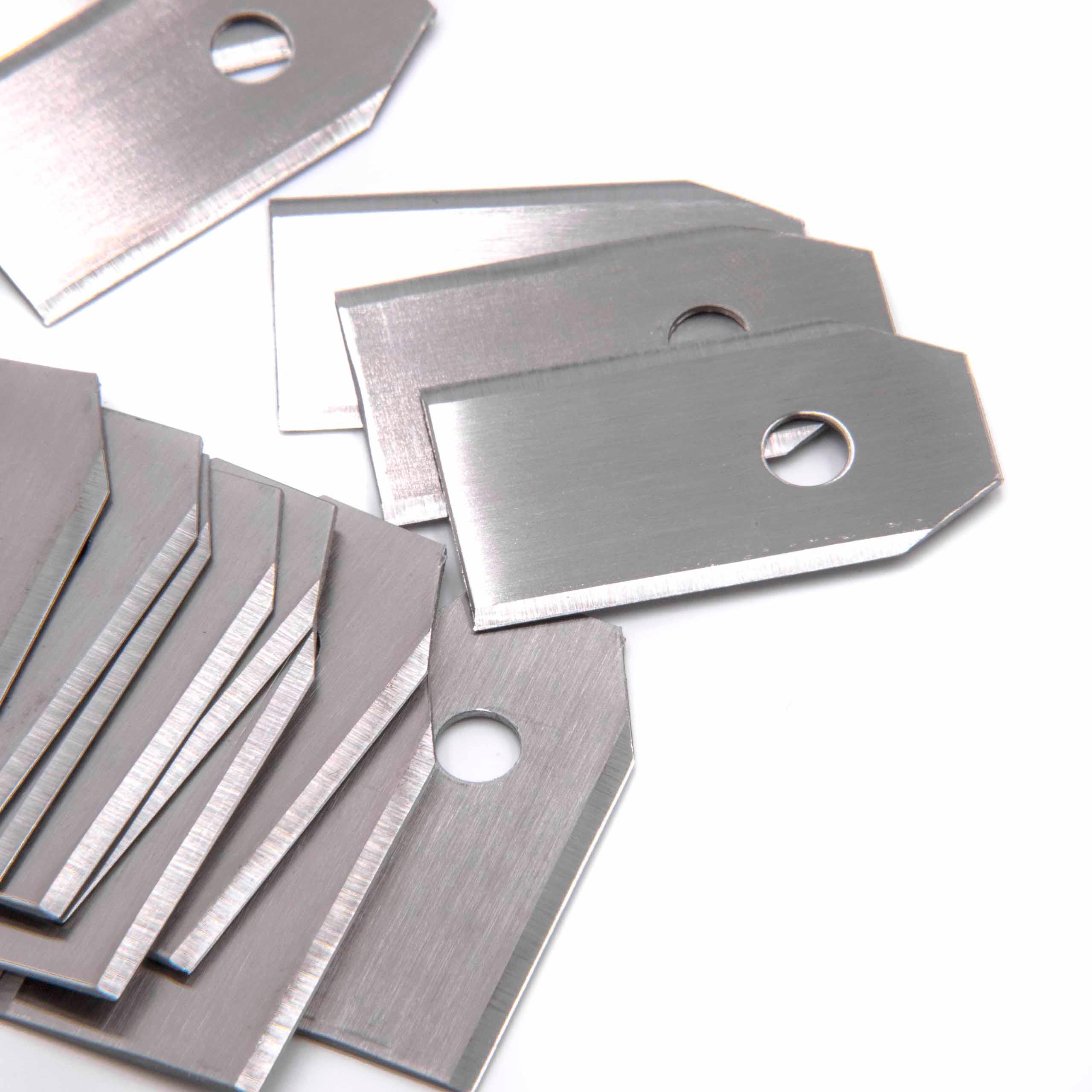 Vhbw 30x Lames compatible avec Mr. Gardener MR 400, MR 1000 tondeuse ...