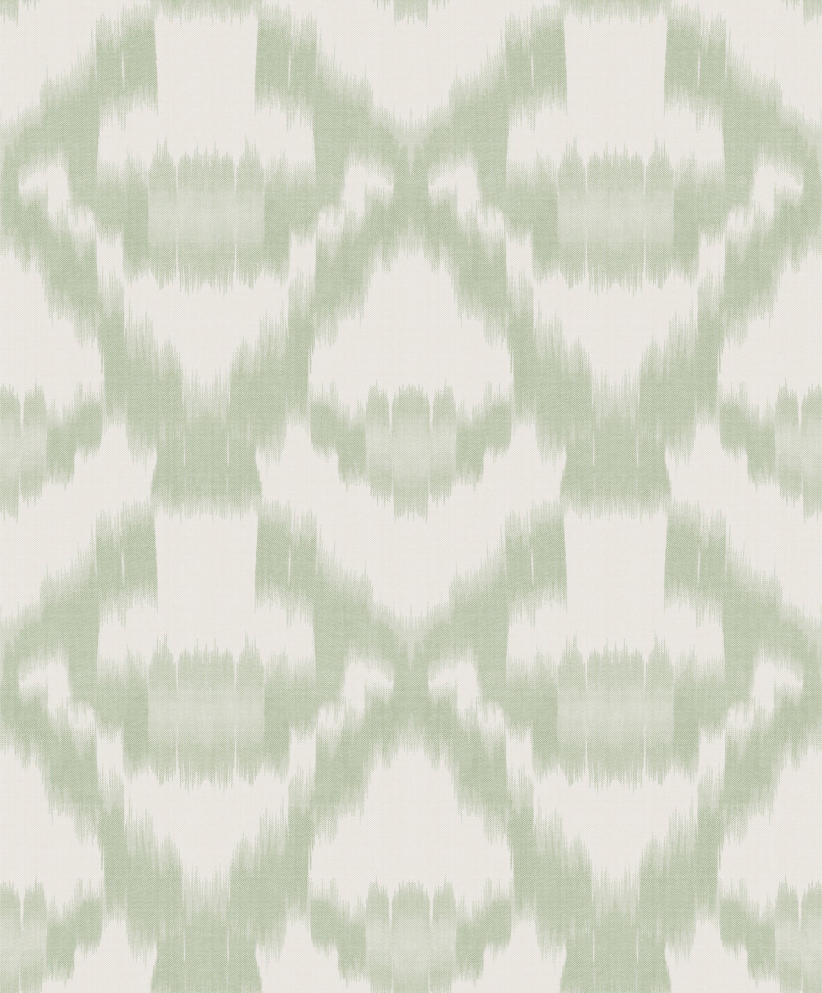 Papel pintado motivo étnico verde grisáceo - 53 cm x 10 m - Sanders ...