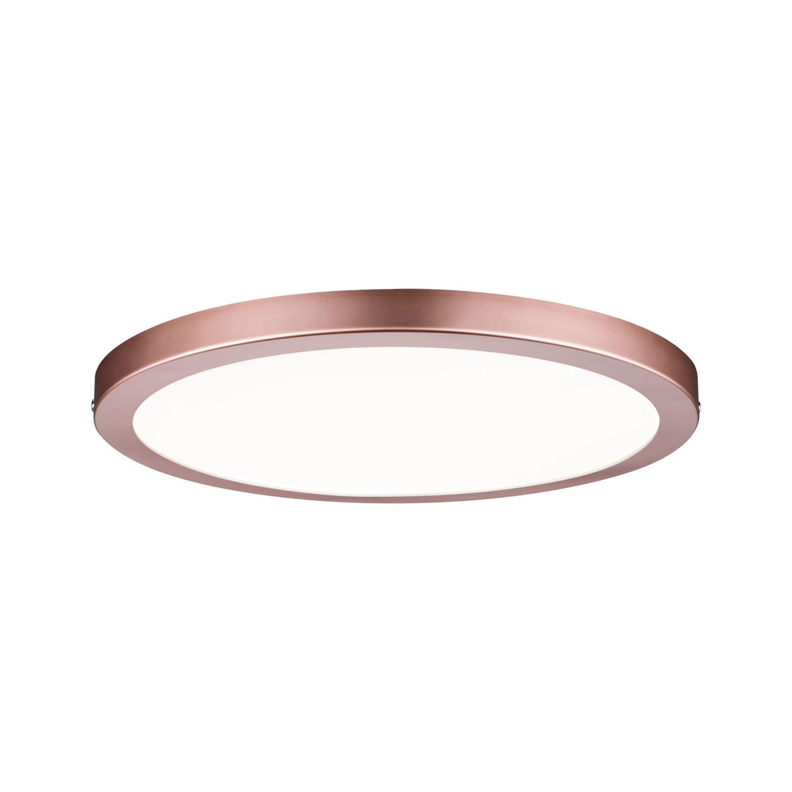 Panneau LED Atria rond 300mm 16W 1450lm 4000K Or rose | Leroy Merlin