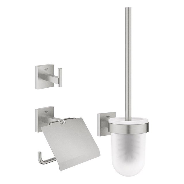 Grohe Start Cube ensemble d'accessoires 3 en 1 porte-rouleau de ...