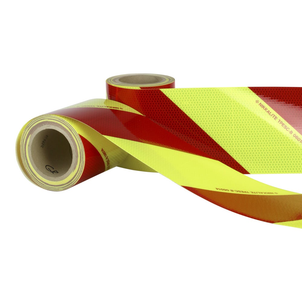 Kit balisage véhicule secours ou incendie adhésif - 2 rouleaux (D et G ...