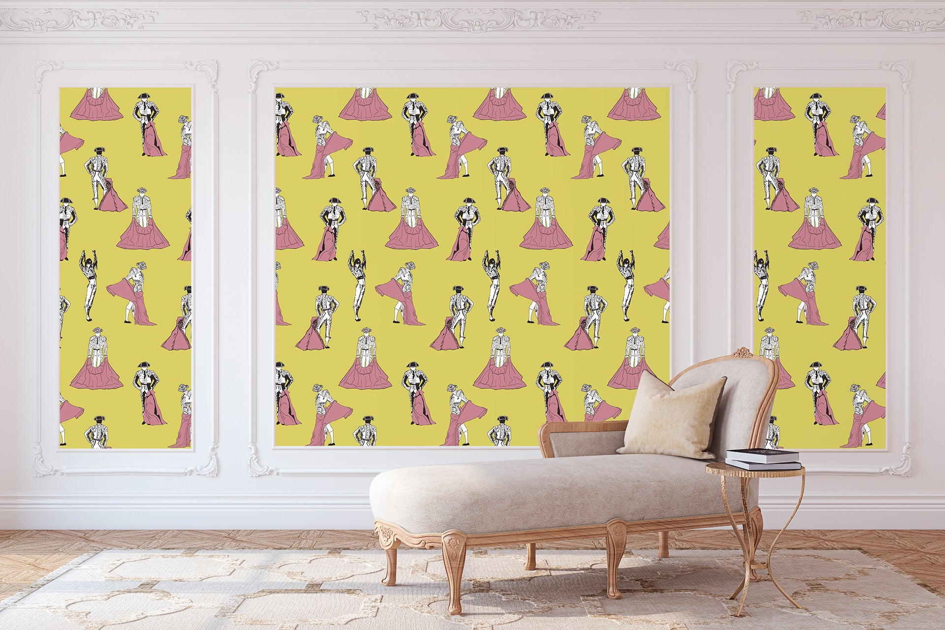 Colección Toreros - Mural no tejido de 156 x 300 cm - by TESSA FDZ ...