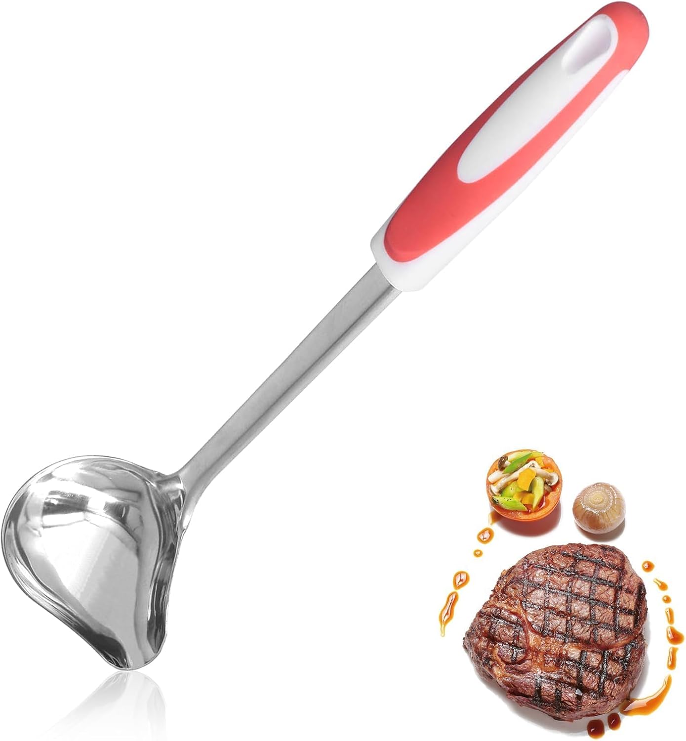 Cucharón para salsa de acero inoxidable, cucharón para conservas ...