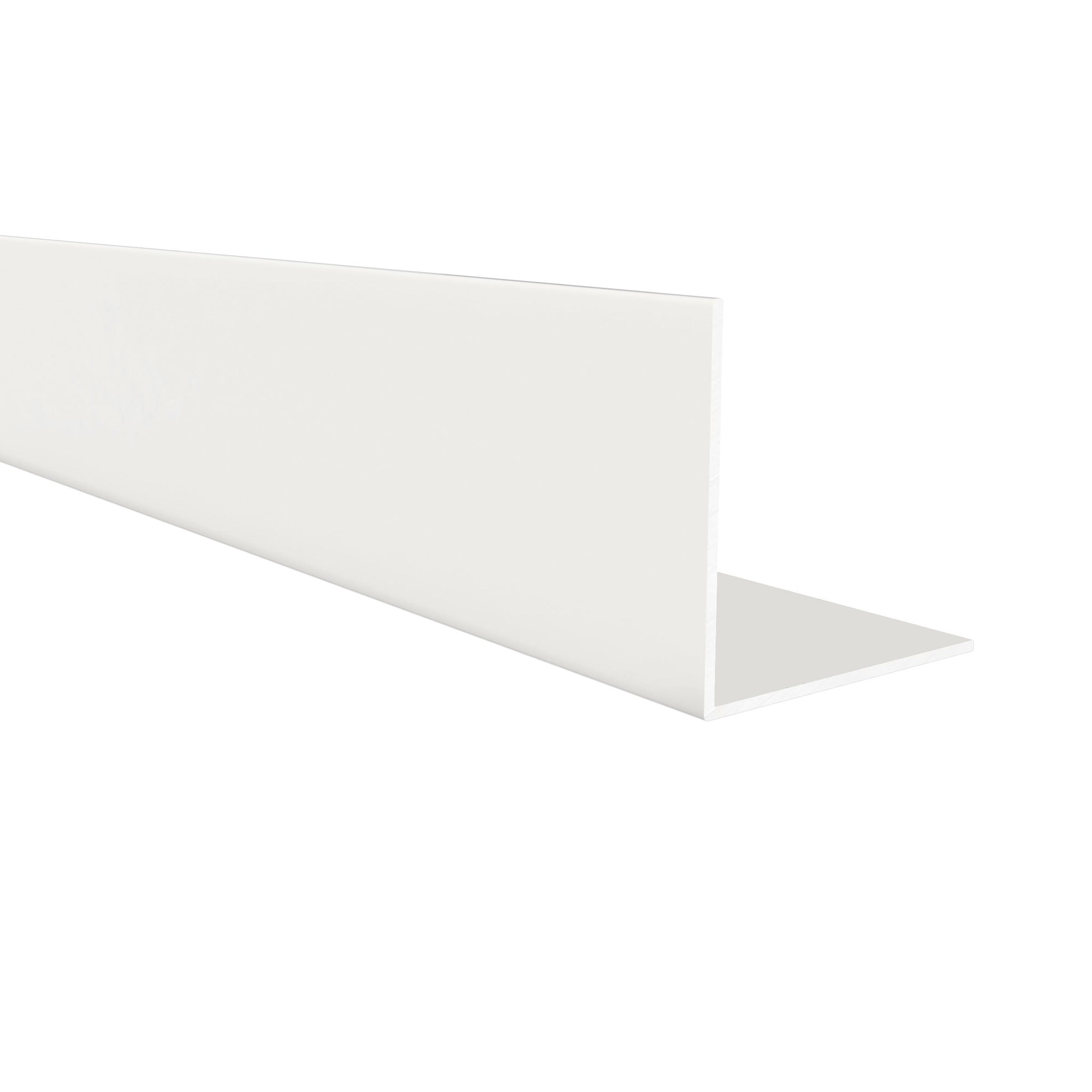 Perfil Angular | Fabricado en Aluminio | Acabado en Blanco | Medidas 40 ...