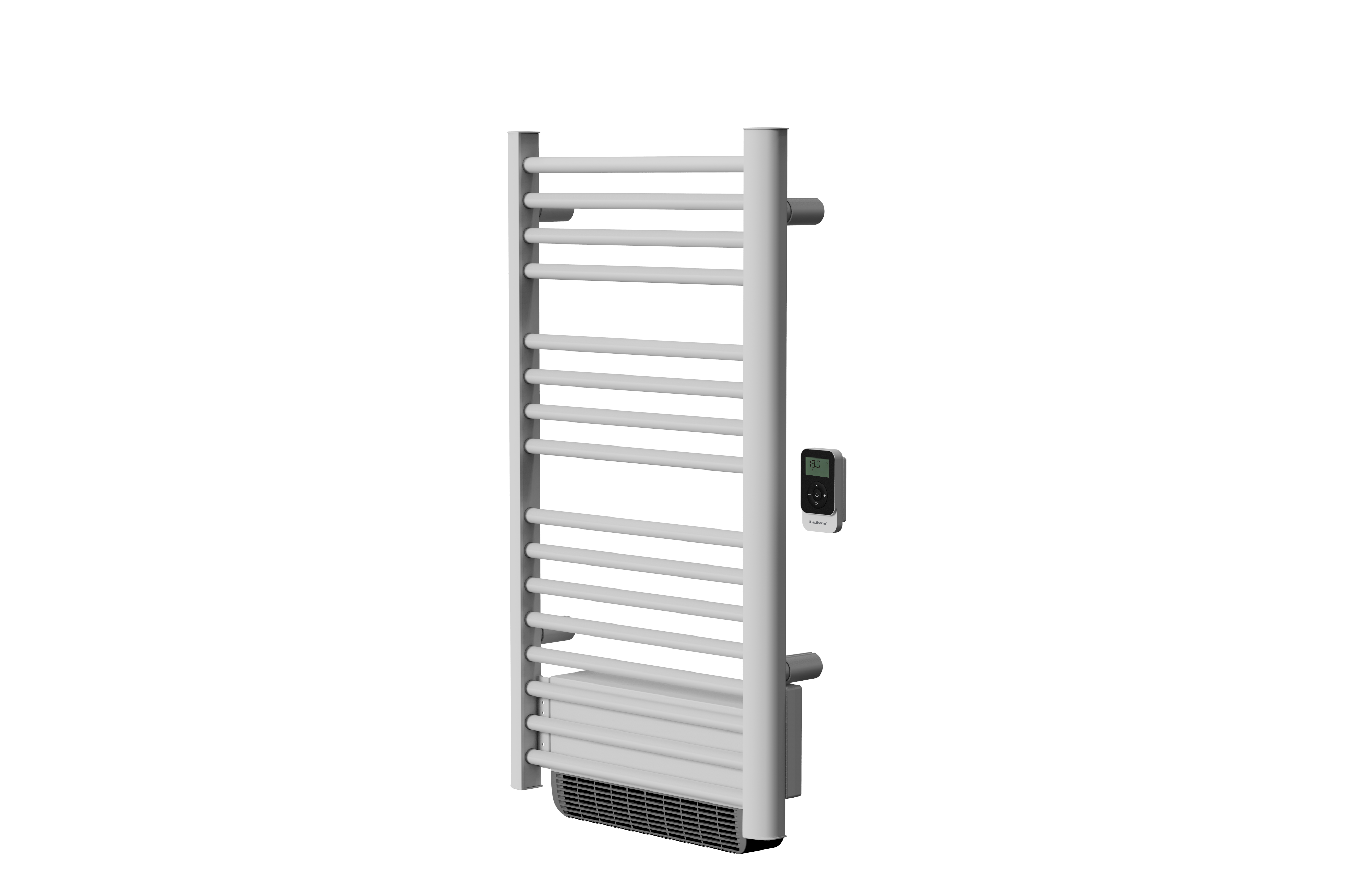 Sèche-serviette électrique sans fluide avec soufflerie 500W+1000W H.100 ...