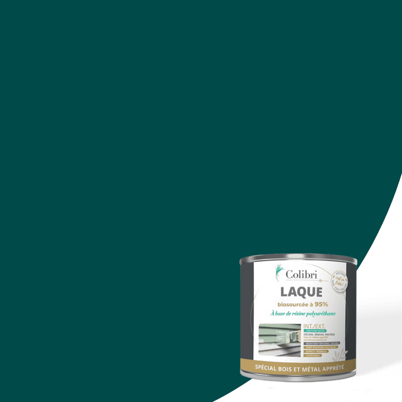 Peinture bois extérieur Vert Cèdre, aspect velouté, 0,5L | Bricoman