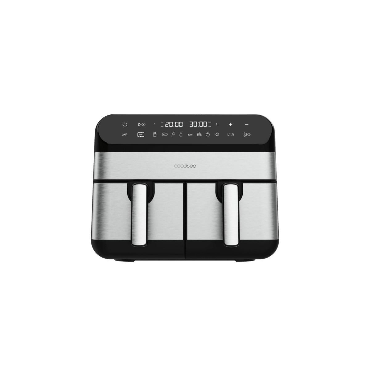 Cecotec Advance 9000 Double Freidora de Aire Caliente Independiente 9 L ...