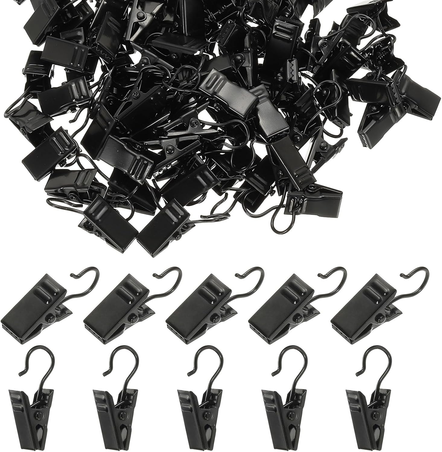 Ganchos para cortinas, clips para guirnaldas de luces, ganchos ...