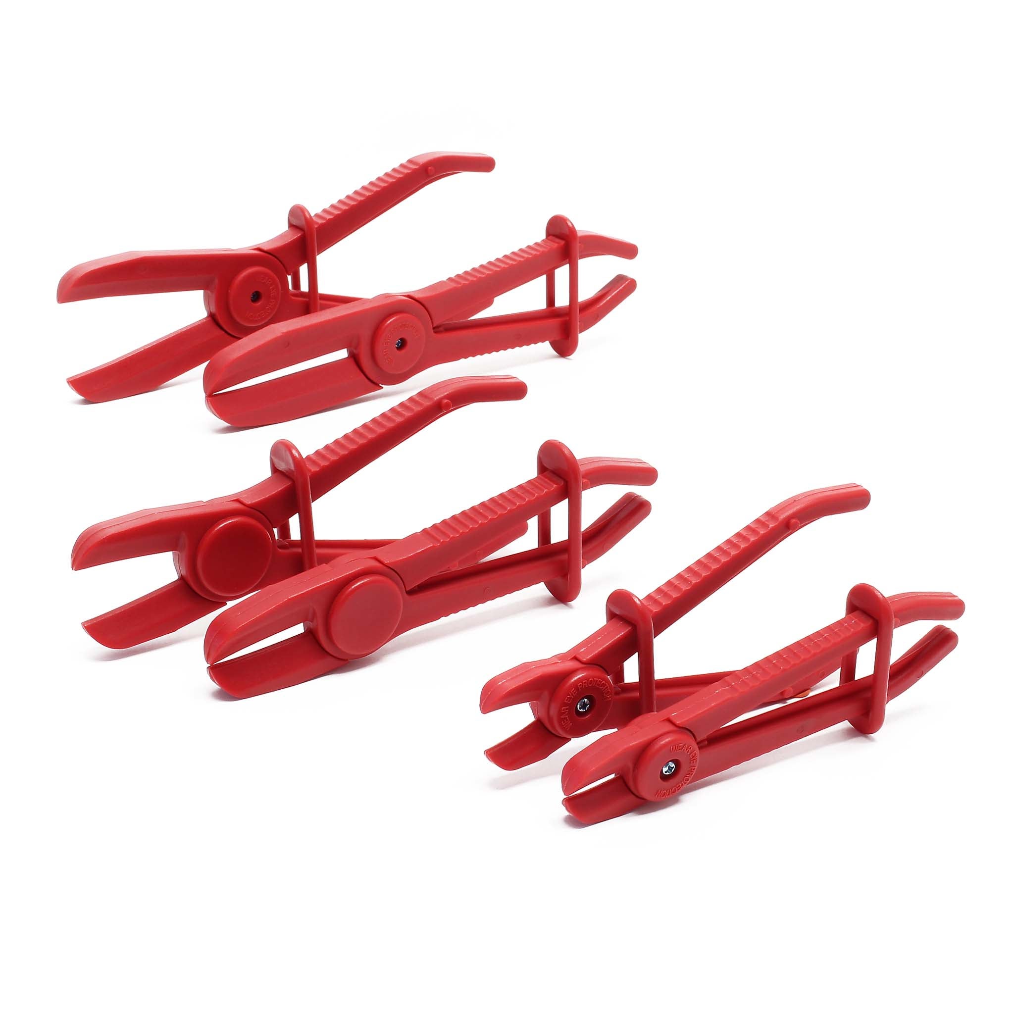 Pince à durite - Jeu de 6 pièces en 3 tailles (160 mm, 190 mm et 260 mm ...
