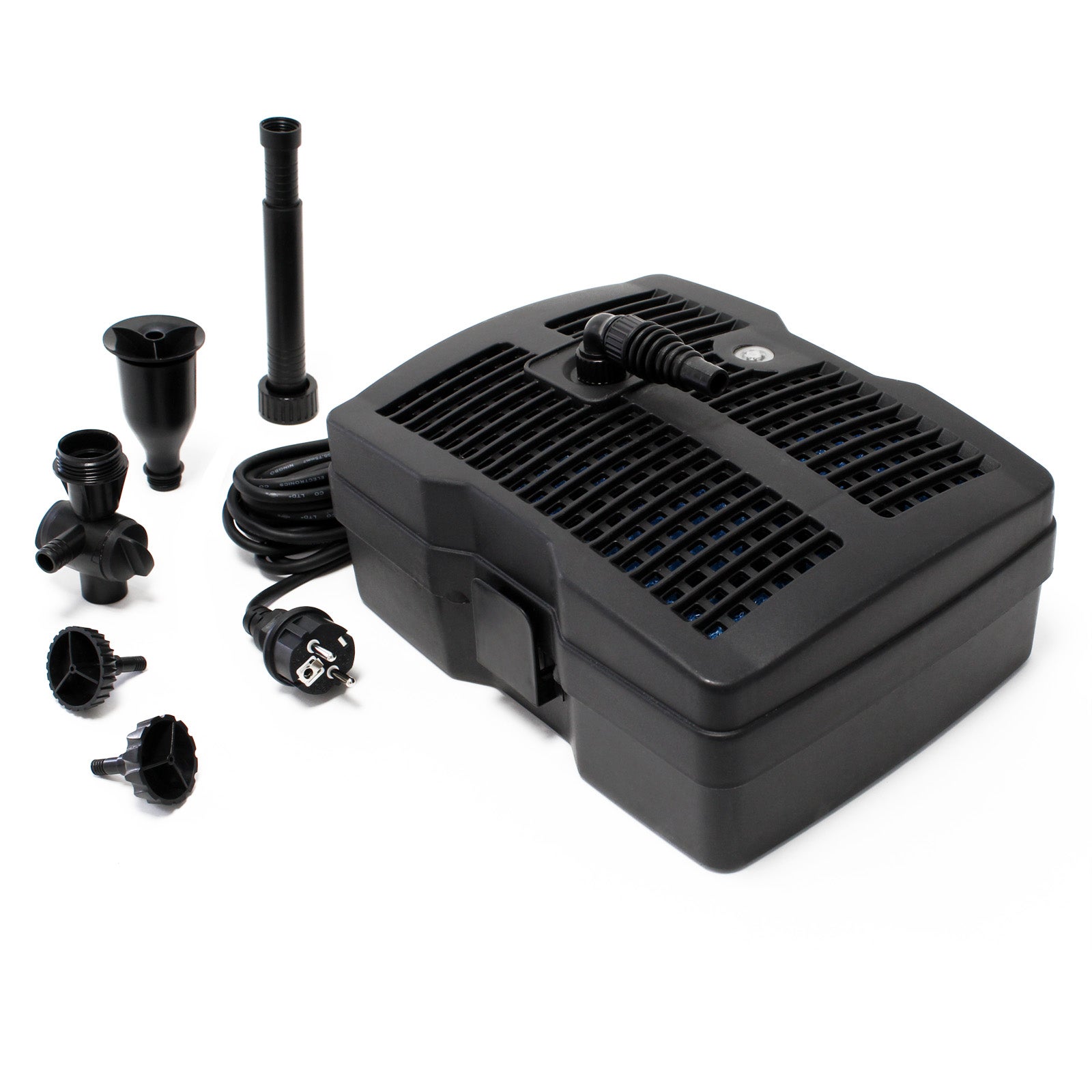 SunSun CUF-2500 Filtro 3en1 y Fuente de 2500l 28W y Clarificador UV de ...